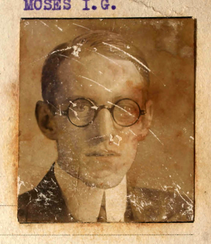 Moses, Irving Gumbel - The AFS Archive